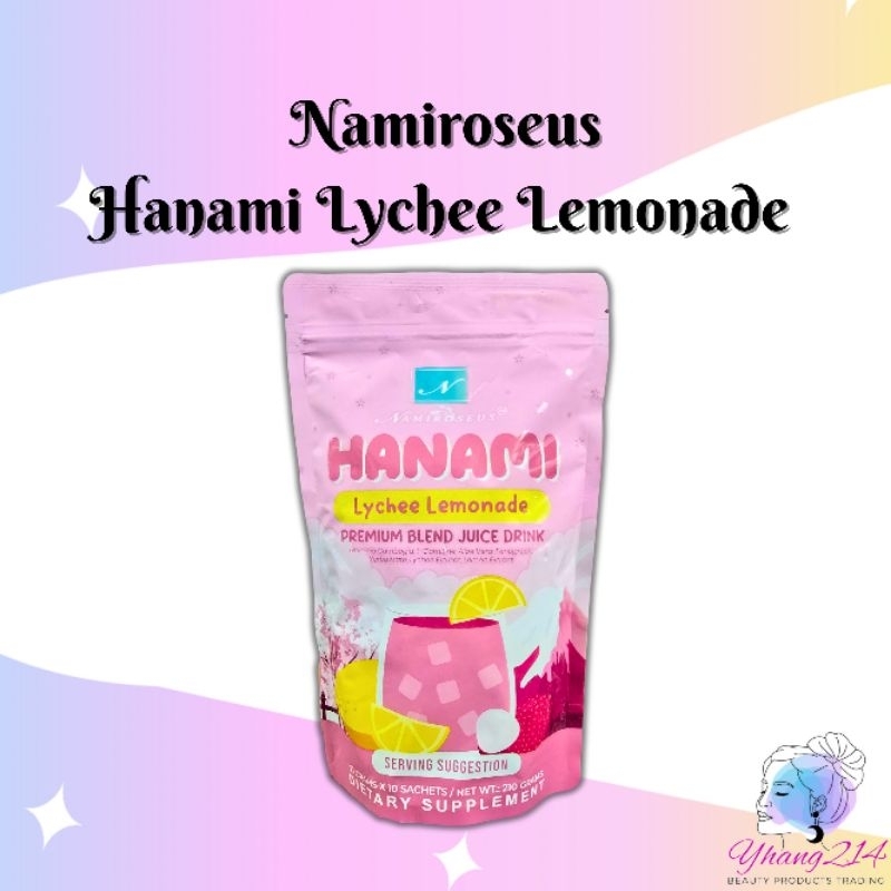 Hanami Lychee Lemonade Premium Blend Juice Drink by Namiroseus | Shopee ...