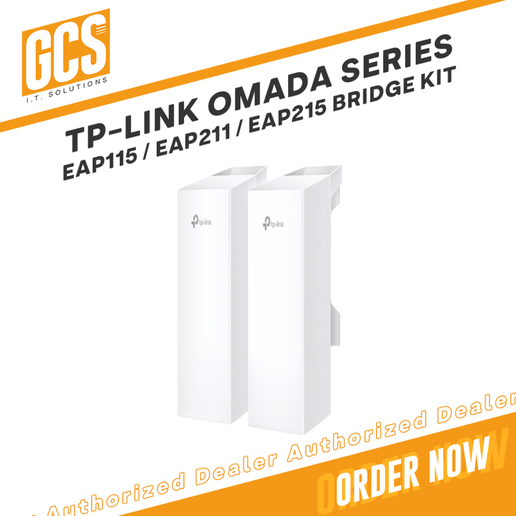 TP-Link Omada EAP115 / EAP211 / EAP215 5GHz Wireless Bridge Kit Long ...