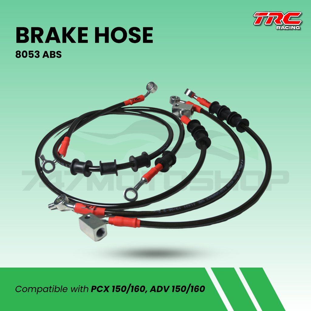 TRC BRAIDED BRAKE LINE HOSE FOR PCX 150/160, ADV 150/160 ABS | Shopee ...