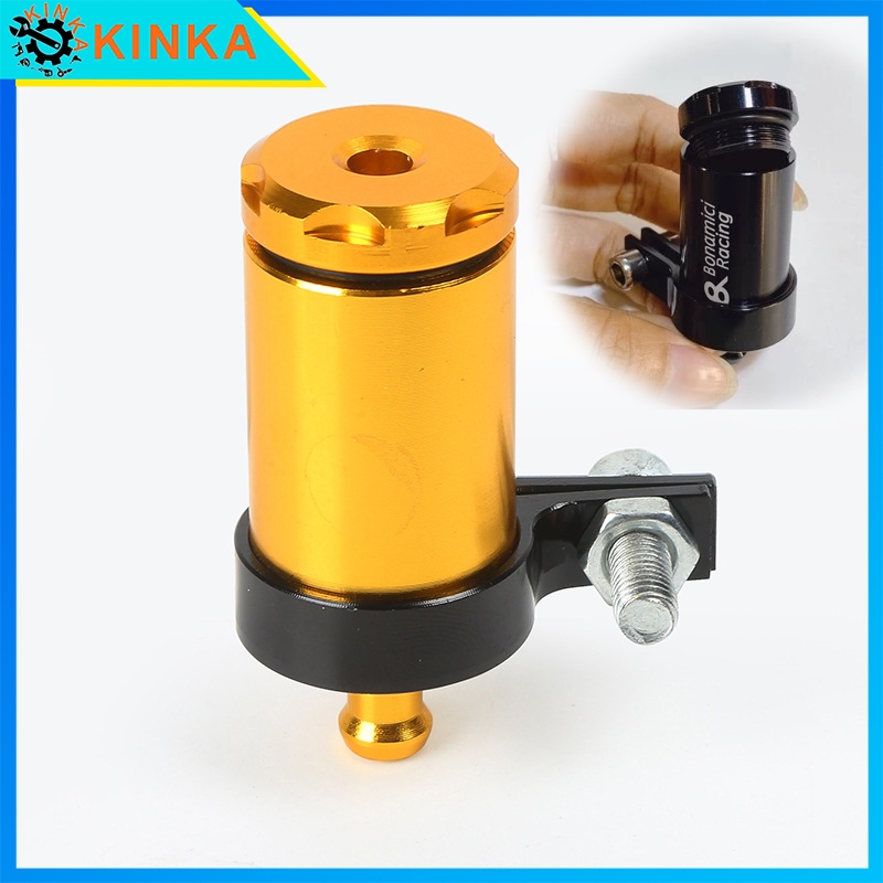 Bonamici CNC Aluminum Oil tank For Motorcycles Removable Oil Tank Brake ...