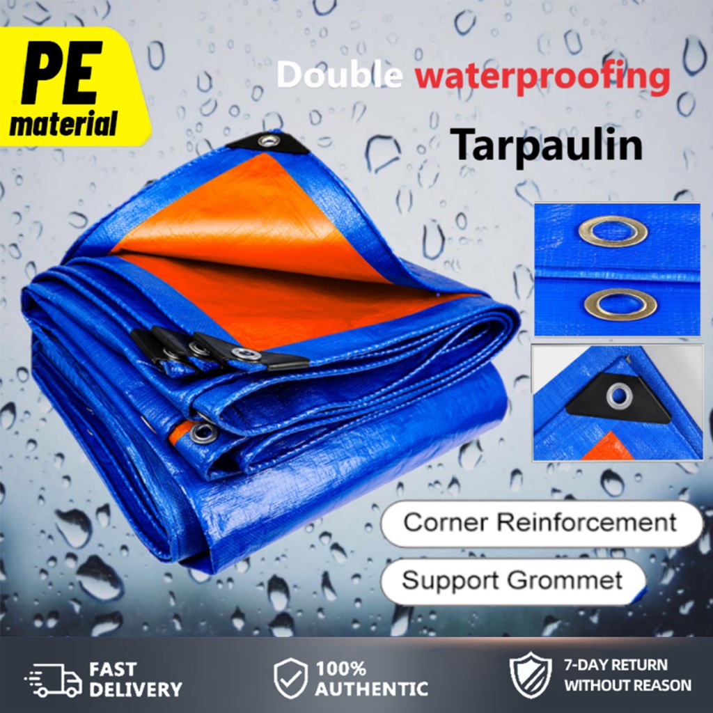 Blue Sack Trapal Waterproof Multiple size Makapal Heavy Duty Increase ...