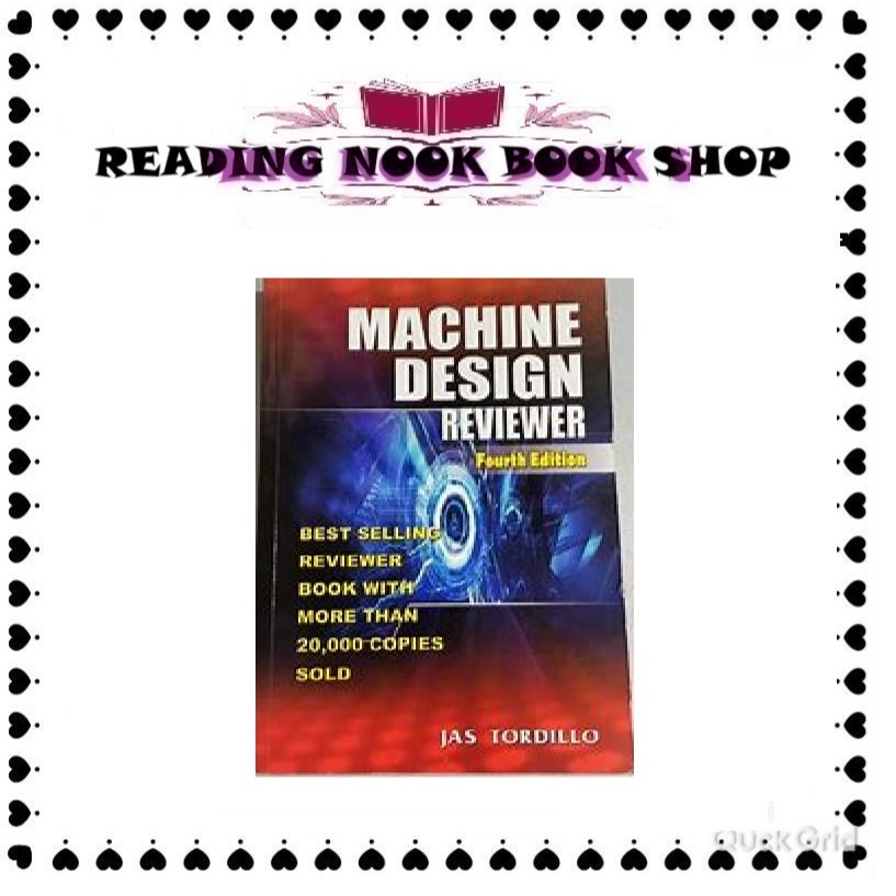Machine Design Reviewer 4rth Ed | Shopee Philippines