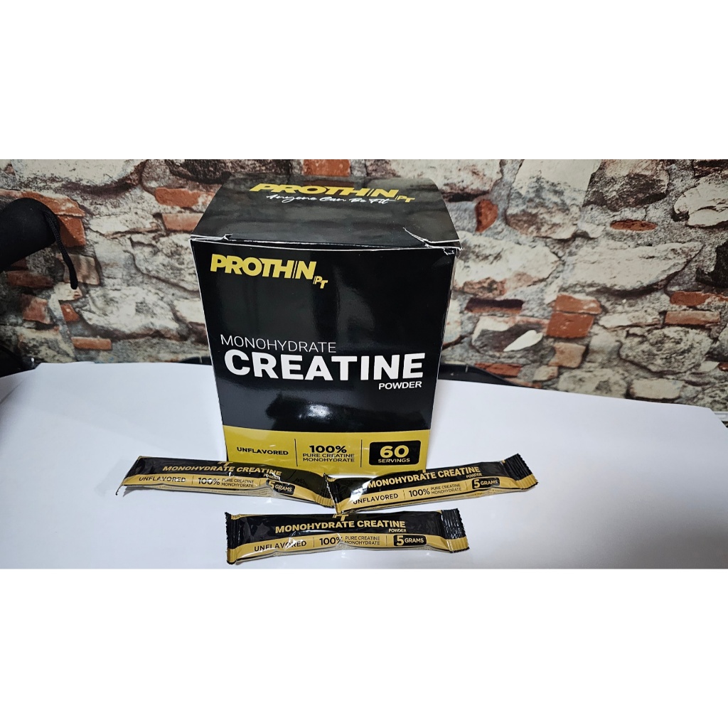 Creatine Monohydrate 1 sachet only by Prothin Pt | Shopee Philippines