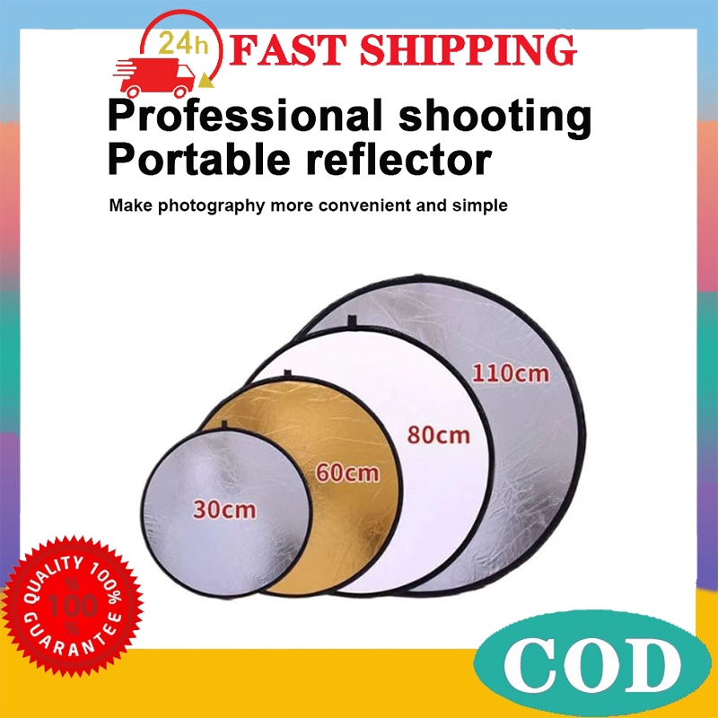 Portable Outdoor 2 in 1 Photo Studio Light Diffuser Photography Round ...