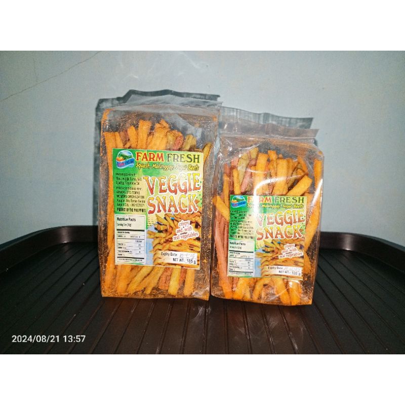 Veggie snacks Baguio pasalubong (big size) | Shopee Philippines