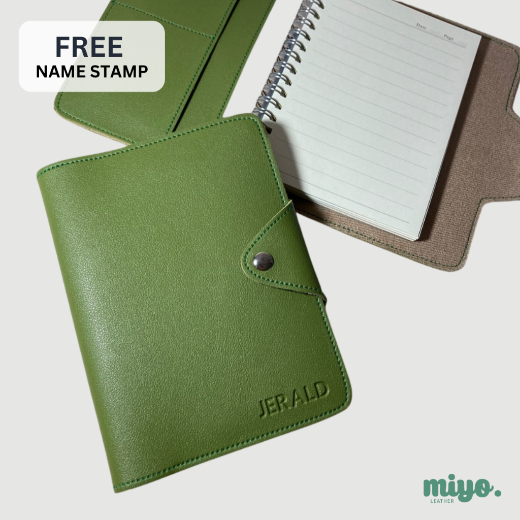 A6 Minimalist Travel Notebook (Free Name Engrave) for Personalized Gift ...