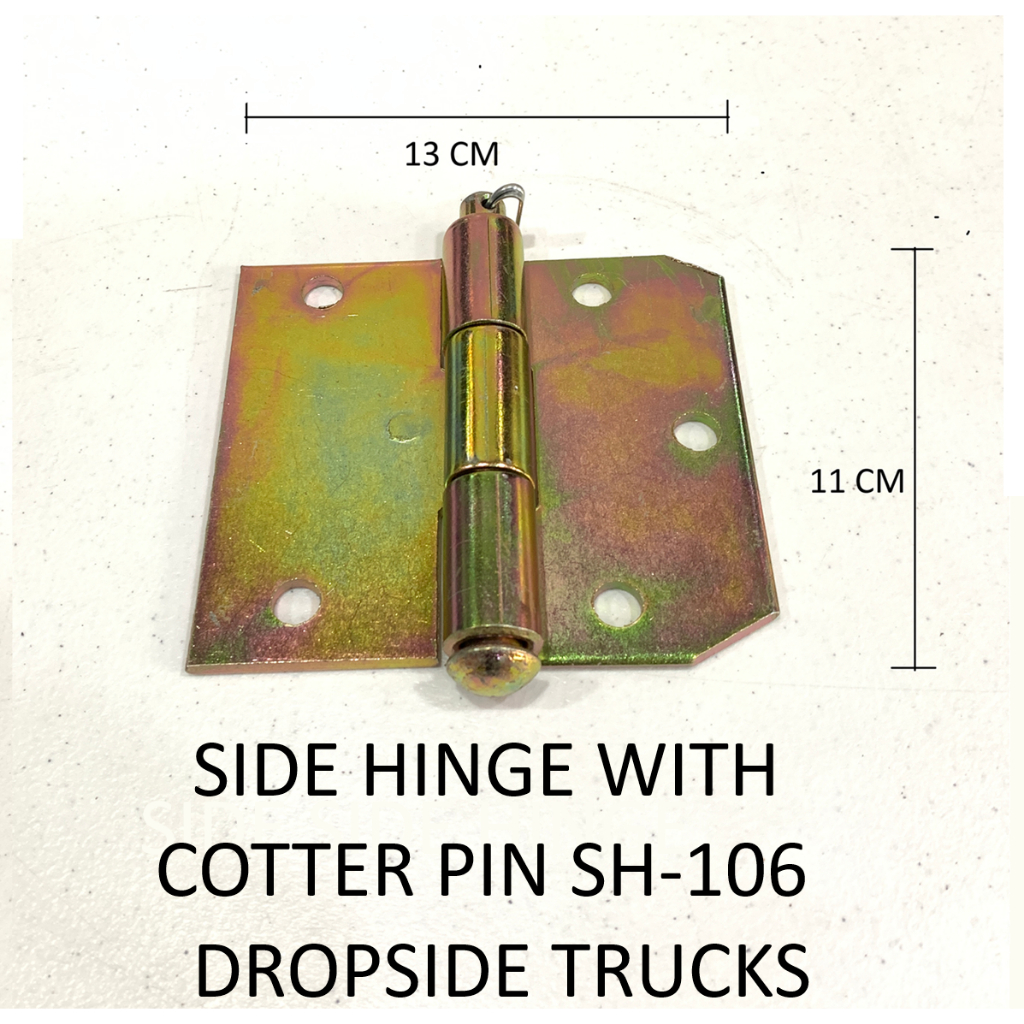 BISAGRA / SIDE HINGE FOR DROPSIDE TRUCKS ELF (WITH COTTER PIN) SH-106 ...