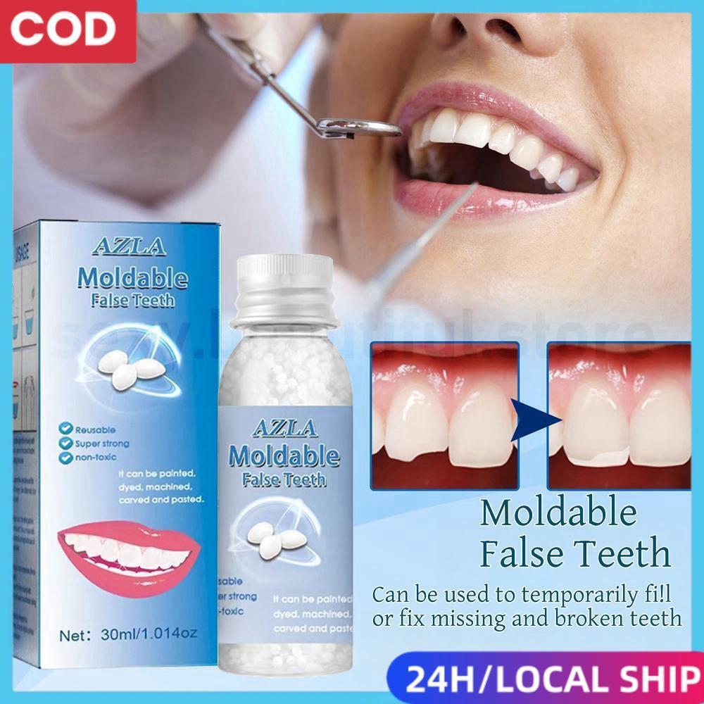 Moldable false teeth original.Temporary teeth.False teeth.Fake teeth ...