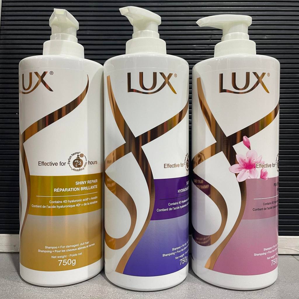 Lux Silky Smooth/ Peach Fragrance/ Shiny Repair Shampoo 750g | Shopee ...