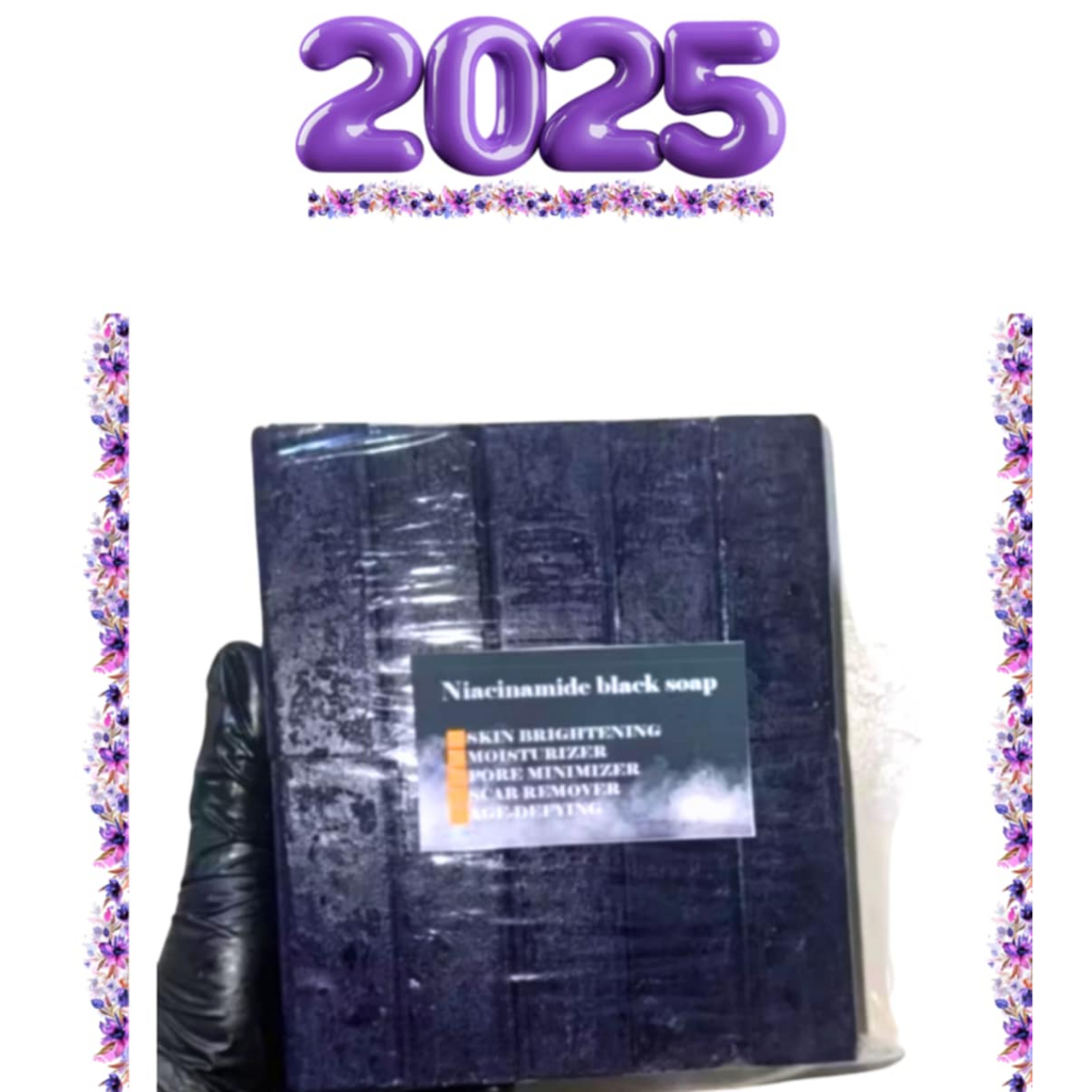 Black Niacinamide Rebar Soap with Bamboo Charcoal 1kg | Shopee Philippines