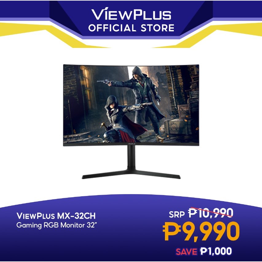 Viewplus MX-32CH 31.5" 240Hz Curved HDMI Gaming Monitor | Shopee ...
