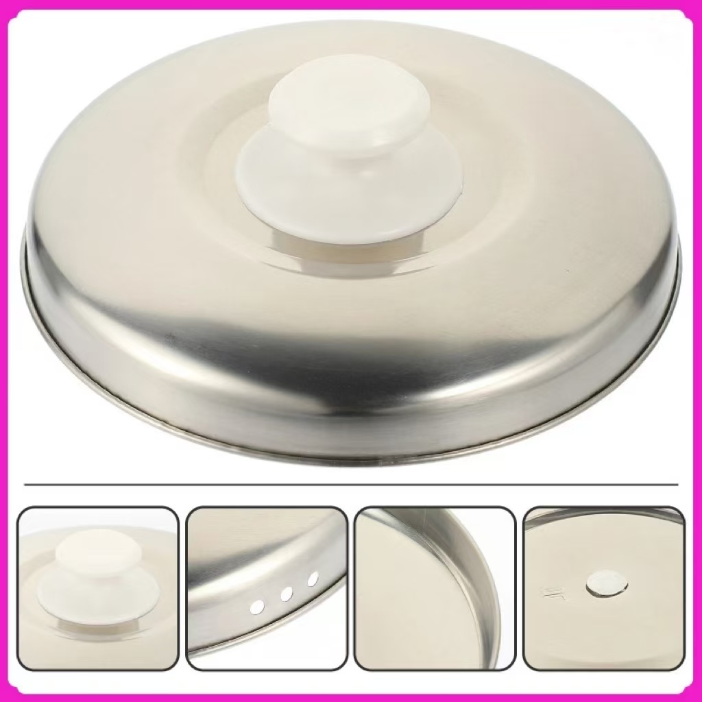Rice Cooker Lid Metal Cooker Lid Multi-use Pan Cover Rice Cooker Cover ...