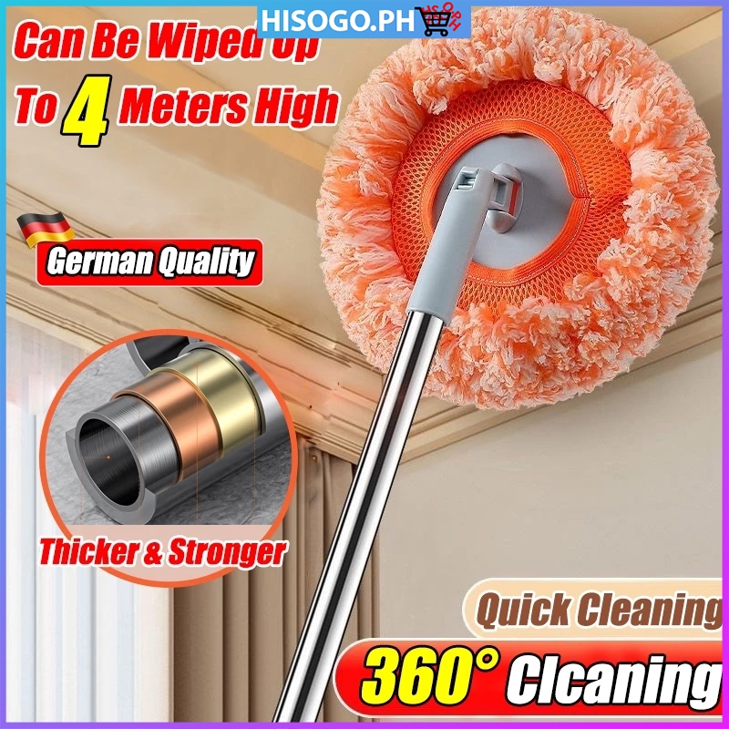 4-in-1 Scalable Multifunctional Mop 360 Degree Easy Rotation Microfiber ...