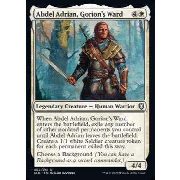 Abdel Adrian, Gorion's Ward - Commander Legends: Battle for Baldur's ...
