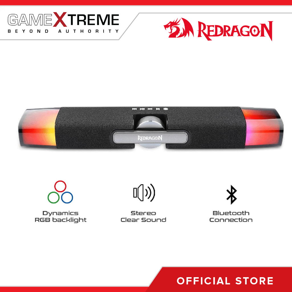 Redragon Dora Gaming RGB Stereo Speakers (GS512) | Shopee Philippines