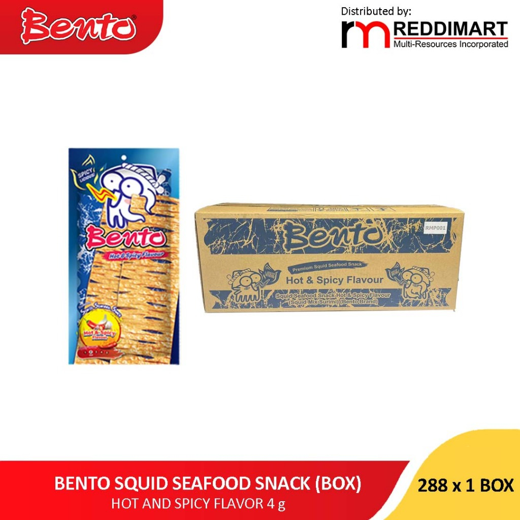 Bento Seafood Snack - 4G (1 BOX) | Shopee Philippines