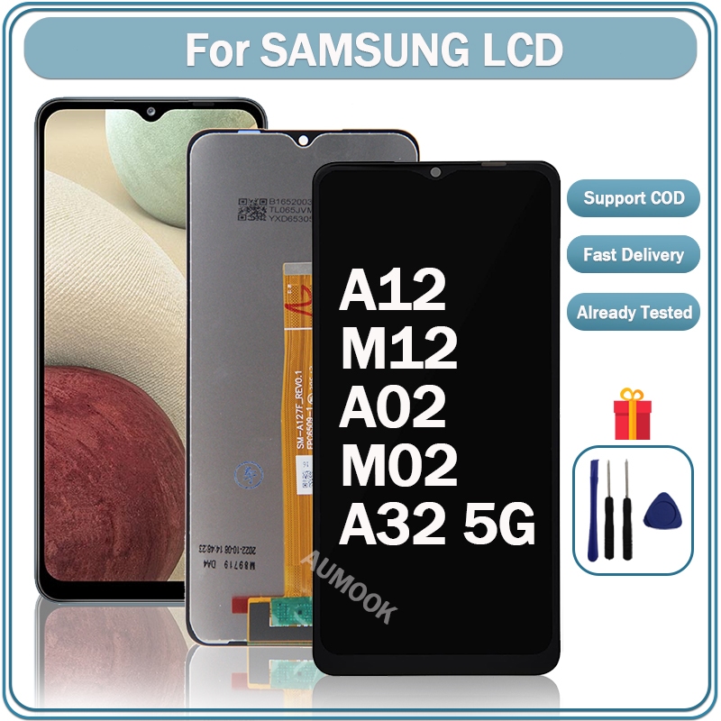 For Samsung Galaxy A12 M12 A02 M02 A32 5G LCD Screen Assembly Lcd ...
