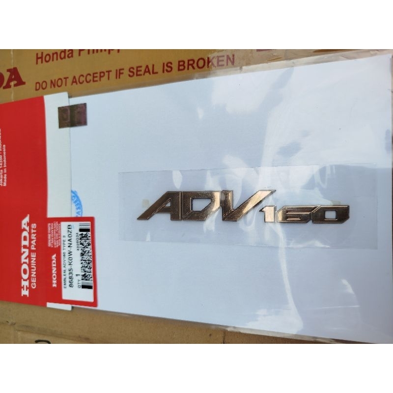 ORIGINAL ADV 160 EMBLEM PREMIUM SOLD PER PIECE | Shopee Philippines