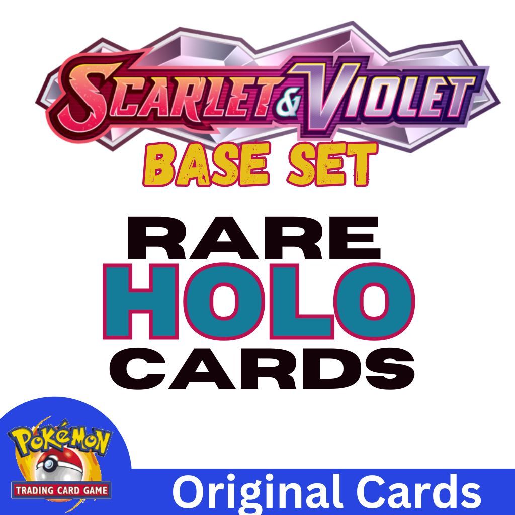 Rare Holo - SV Base Set (SVI) - Pokemon Cards From Scarlet and Violet ...