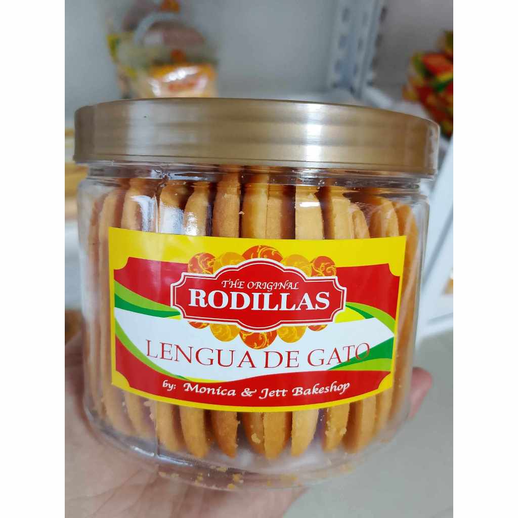 Rodillas Lengua De Gato Biscuits Cookies Snacks Pasalubong | Shopee ...