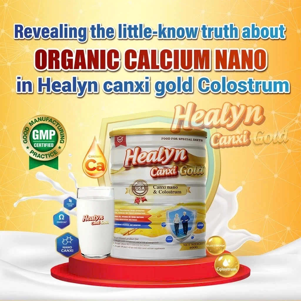 Healyn Canxi Gold , Colostrum Prevents Osteoporosis, Improves Health ...