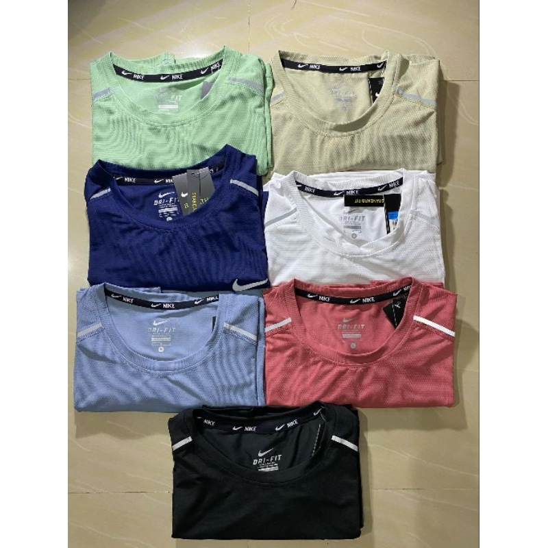 NIKE t-shirt Dri fit quick drying for runnings sports wear t-shirt men ...