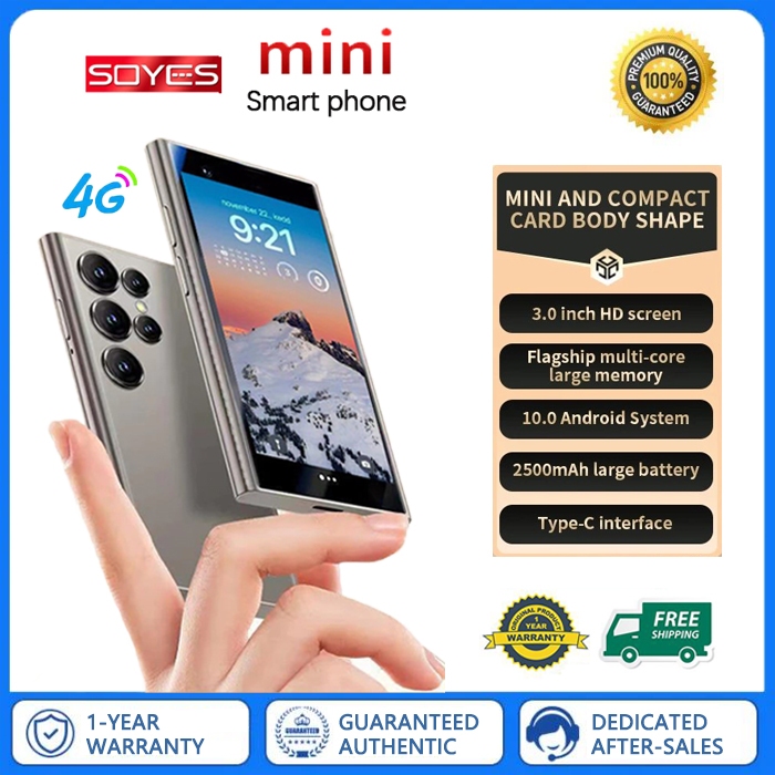S24 Mini Smartphone Android 10 4GB RAM 64GB ROM Facial Recognition Dual ...