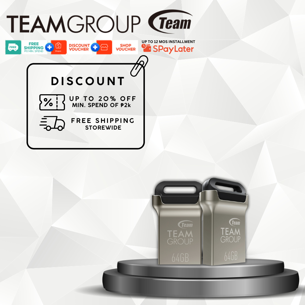 TEAM GROUP C162 64GB USB 3.2 Gen1 Zinc Alloy Thumb Drive | Team Group ...