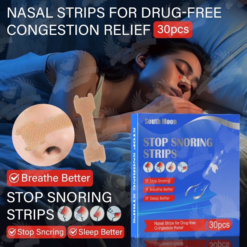 Nose Nasal Strips to Reduce Snoring Anti-Snoring and Relieve Congestion ...