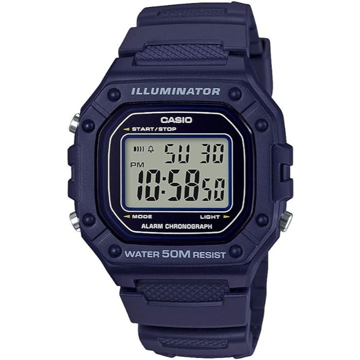 Casio W218H Series | Men’s Digital Watch | LED Backlight | 7 Year ...
