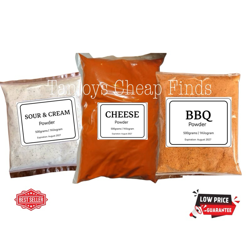 Cheese Powder BBQ Powder Sour Cream Powder | Shopee Philippines