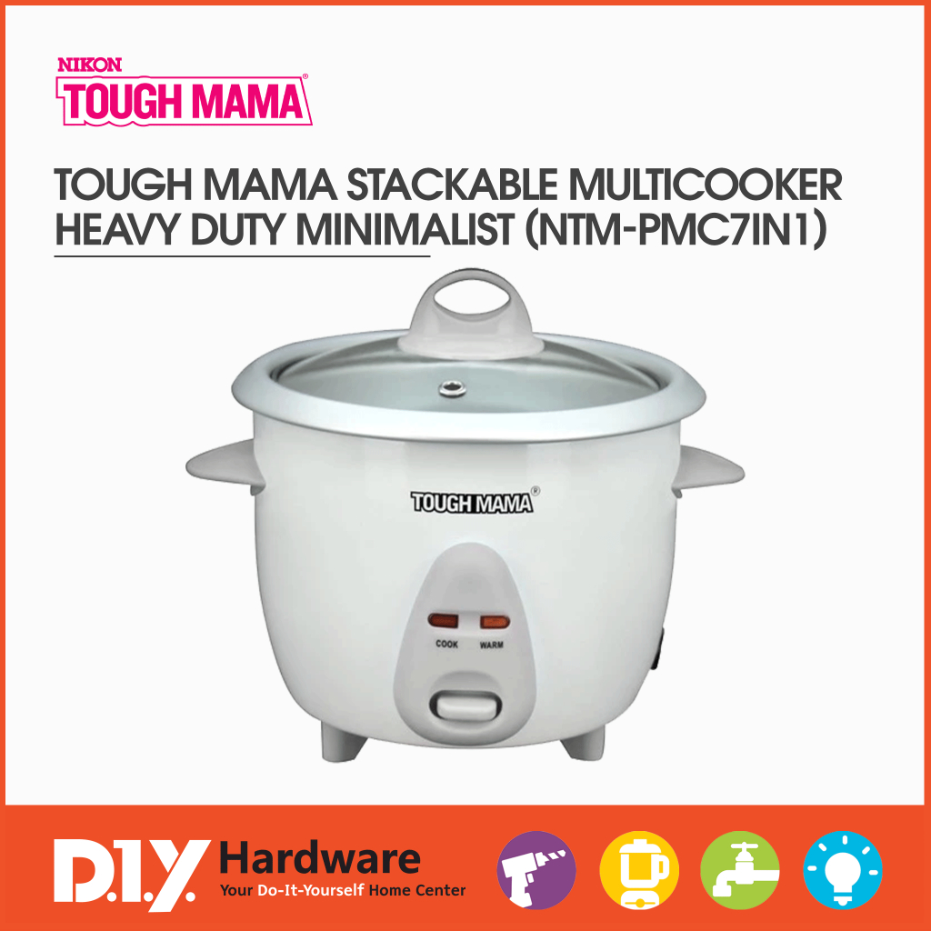 TOUGH MAMA by DIY Hardware 3 Cups Drum Rice Cooker Minimalist Cooker 0. ...