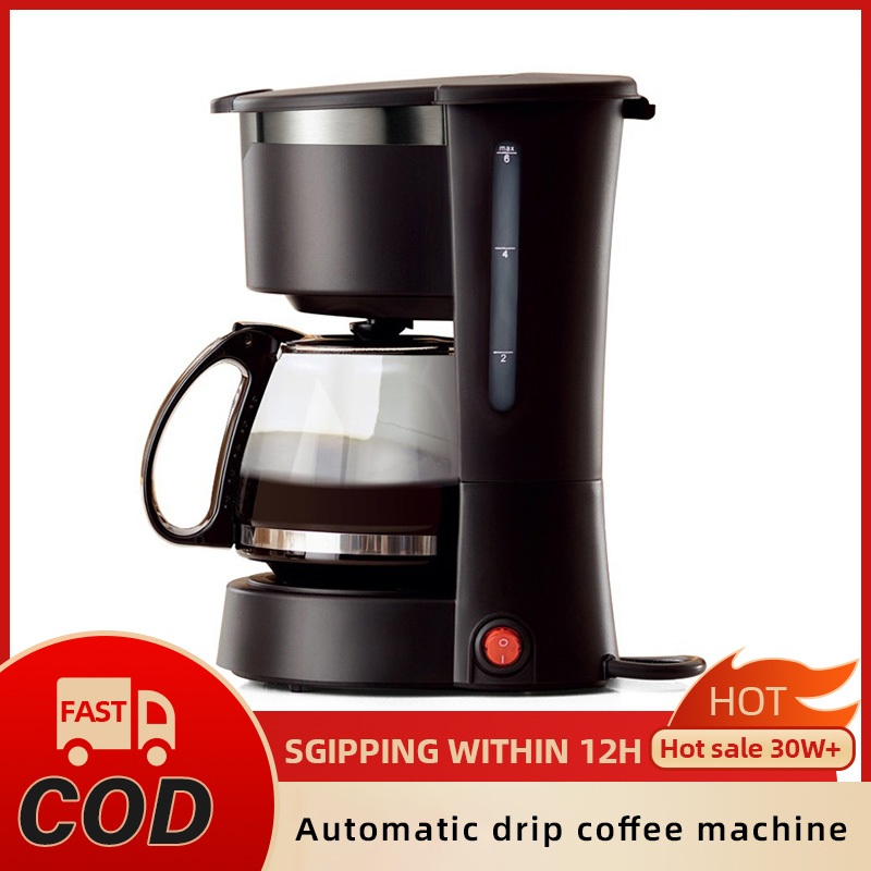 Automatic American coffee machine Small home brewed coffee Drip coffee ...
