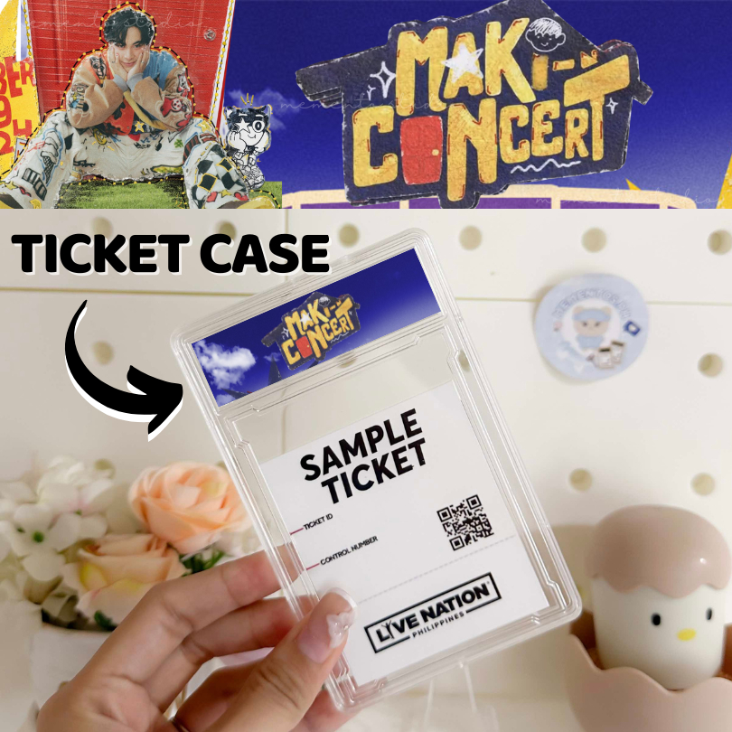MAKI Concert Acrylic Concert Ticket and Photocards Case Frame Holder ...