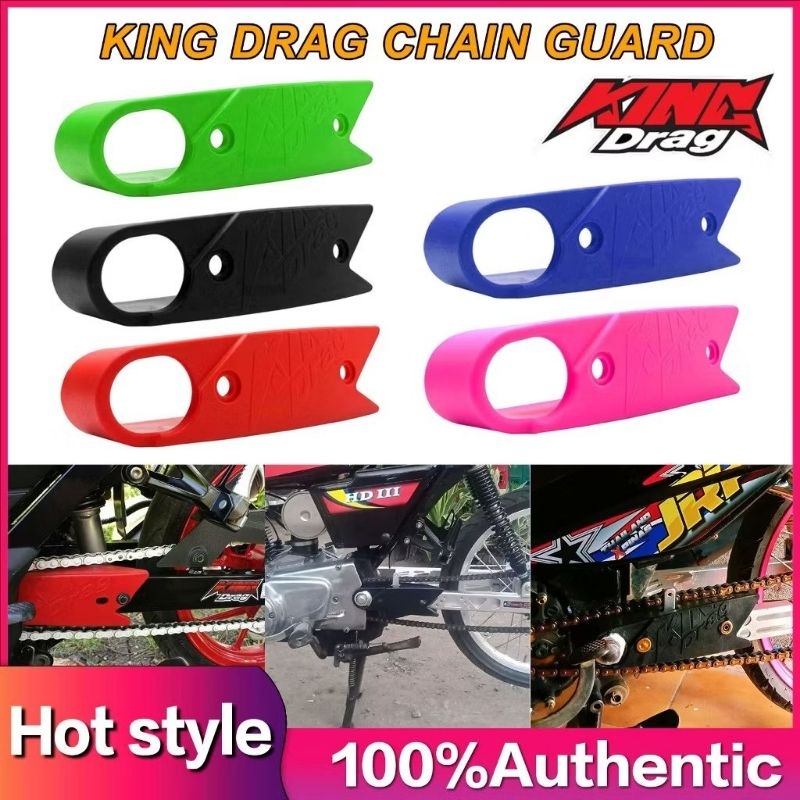 Universal King Drag Chain Guide Rubber Chain Guard LC150/ Raider 150 Fi ...