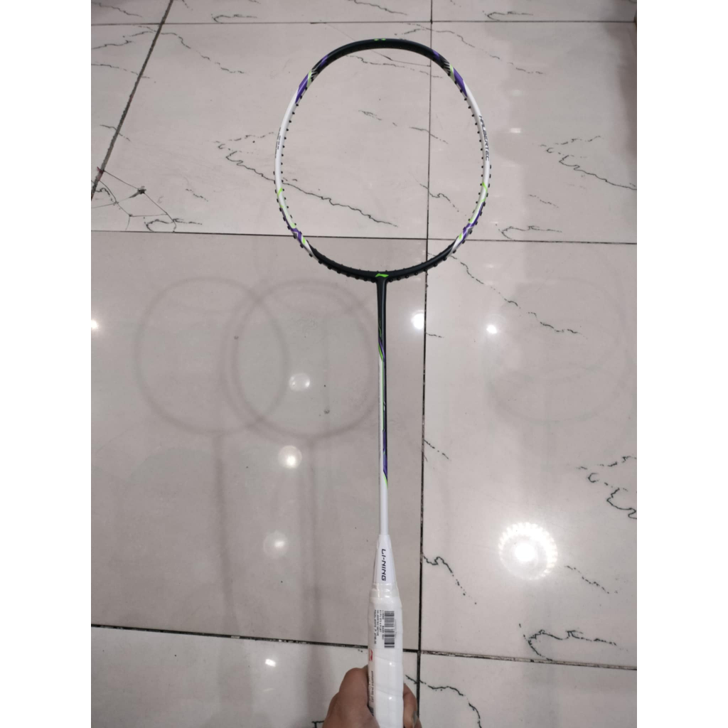 LINING HALBERTEC MOTOR PEARL WHITE ( BADMINTON RACKET) | Shopee Philippines