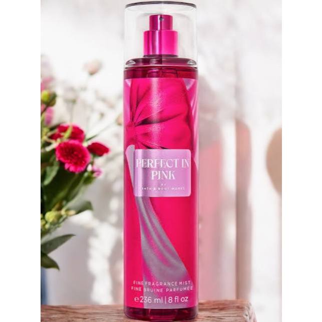 Bath & Body Works: Perfect in Pink Fragrance Mist (236ml) | Shopee ...
