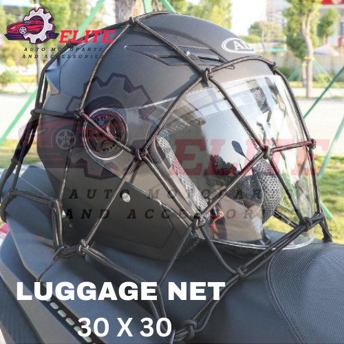 EliteAutoMoto CARGO NET HELMET Luggage Telescopic Elastic Cargo Rope ...