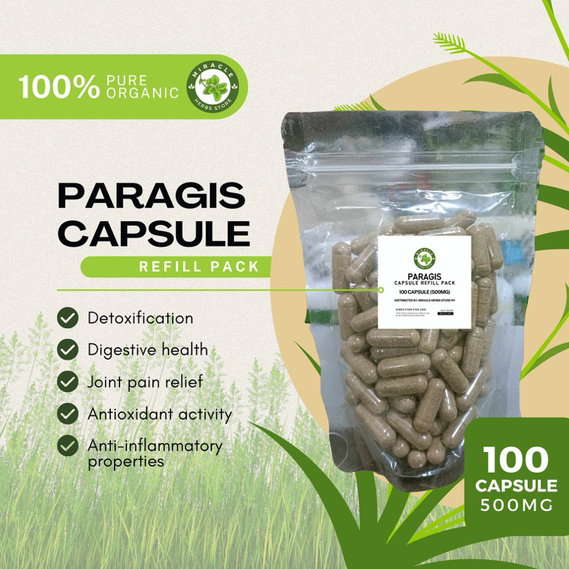 Paragis Capsule~Refill Pack(100 Capsules) | Shopee Philippines