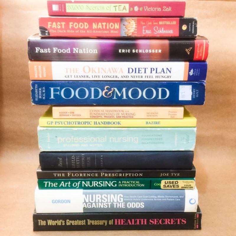 NURSING, MEDICAL & HEALTH BOOKS | Assorted Preloved, Textbook Reference ...