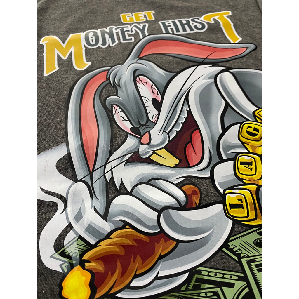 Get MONEY first, Fall inlove later. (Acid Gray) | Shopee Philippines