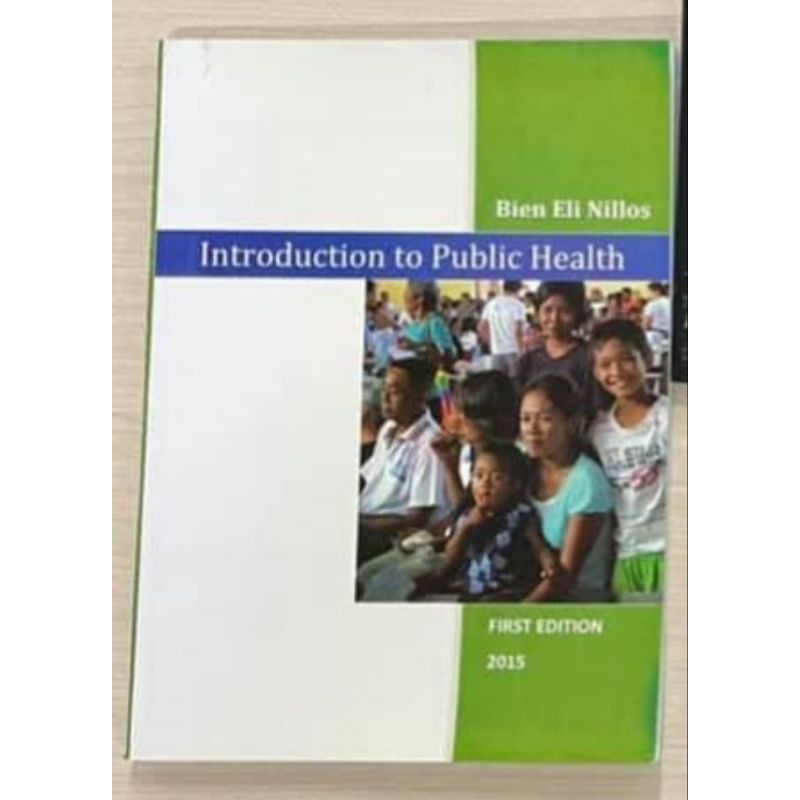 Introduction to Public Health first Edition 2015 by Bien El Nillos ...