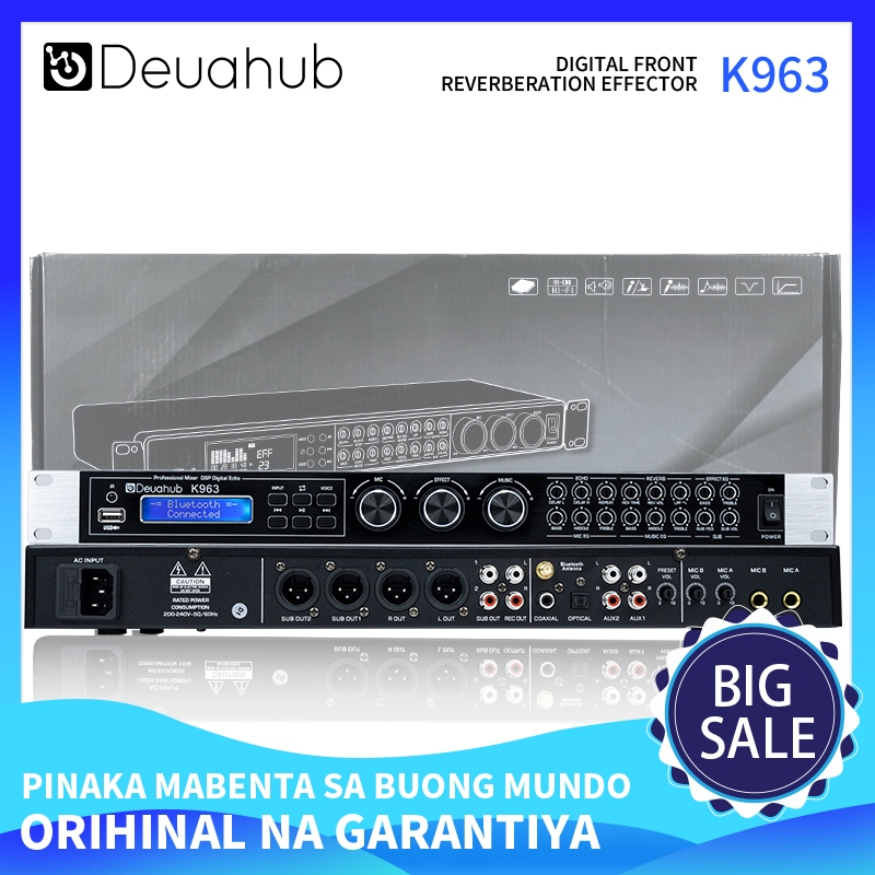 Deuahub K963 Professional Vocal Processor Audio Aural Exciter Type Bass ...