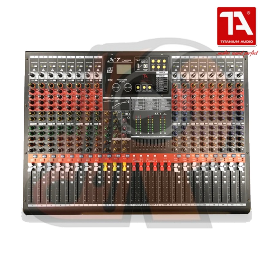 TITANIUM AUDIO PSM 16BT Audio Mixer | Shopee Philippines