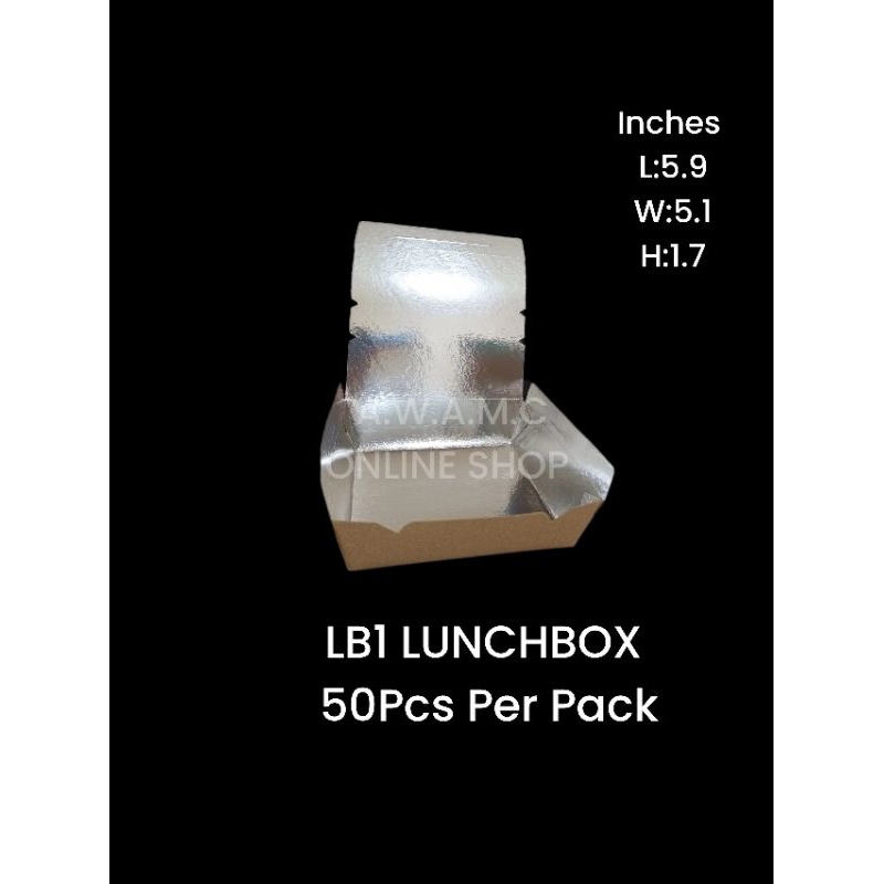 Good Food Lb1 Lunch Box - Pack of 50, | Shopee Philippines