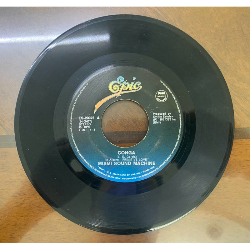Miami Sound Machine - Conga / Surrender Paradise - Gloria Estefan Music ...