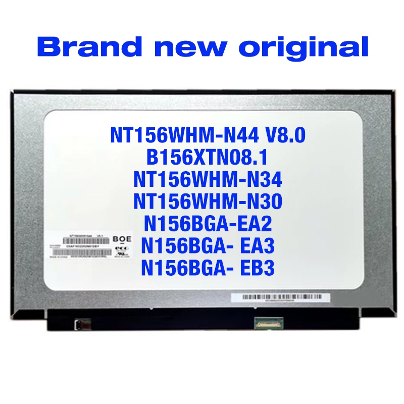 15.6" LCD NT156WHM-N44 V8.0 B156XTN08.1 NT156WHM-N34 NT156WHM-N30 ...