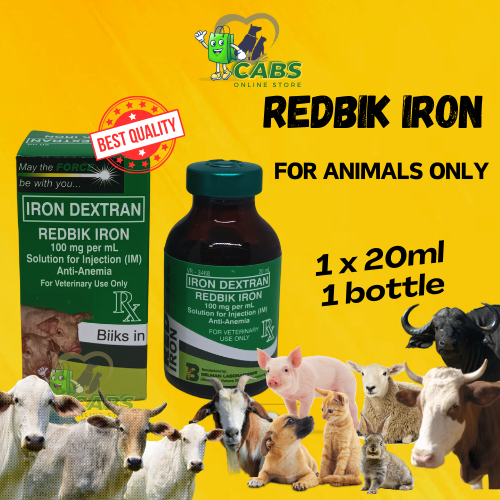 REDBIK IRON Injectable Belman | INJECTION | FOR ANIMALS 20ml | Shopee ...