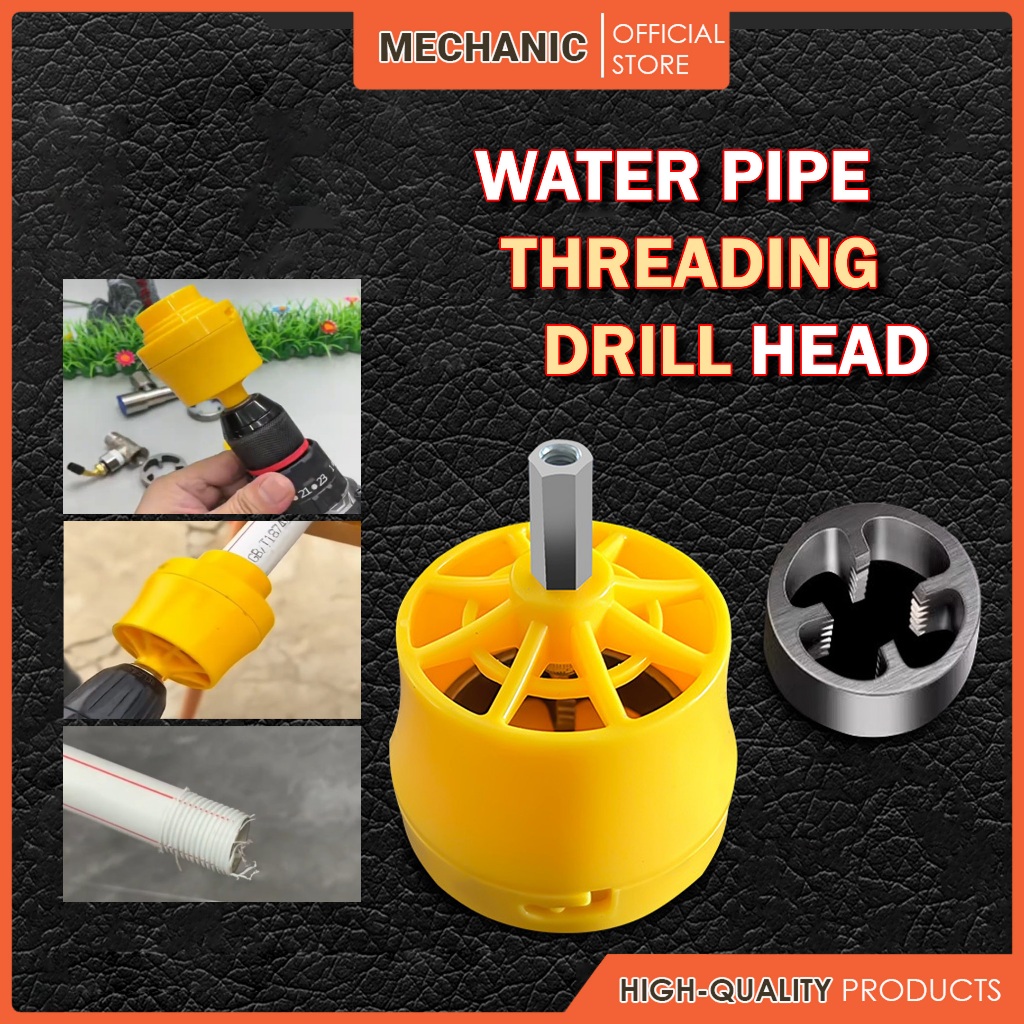 Water Pipe Threading Groove Tool Set - A Powerful Tool For Plumbers ...
