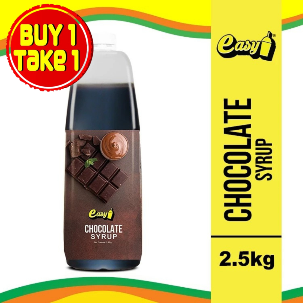 BUY 1 TAKE 1 Easy Choco Syrup 2.5kg | Shopee Philippines